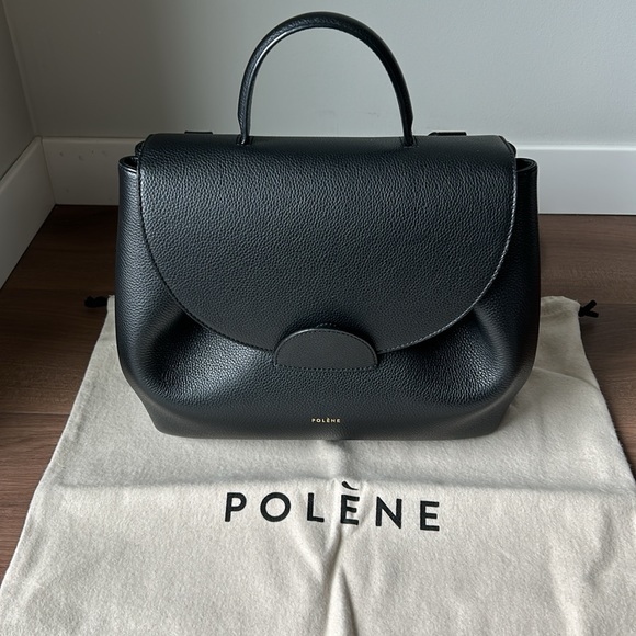 Polene | Bags | Polene Numero Un Bag In Black Larger Size | Poshmark